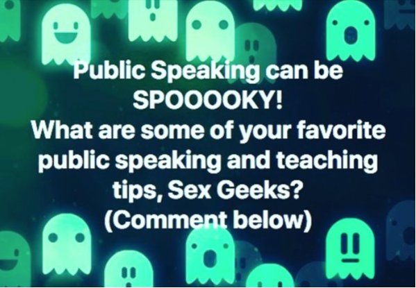 Don’t Get Spooked by Public Speaking This Halloween Season